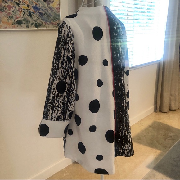 IC By Connie K | Jackets & Coats | Ic By Connie K Polka Dot Jacket ...
